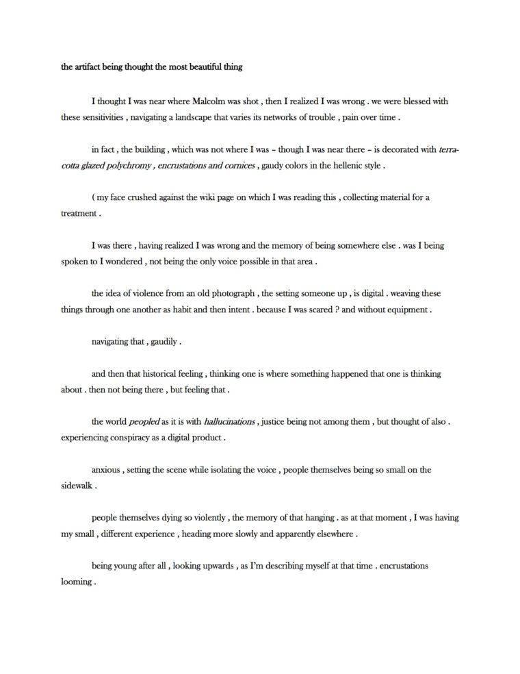 Benjamin Krusling - The Poetry Project